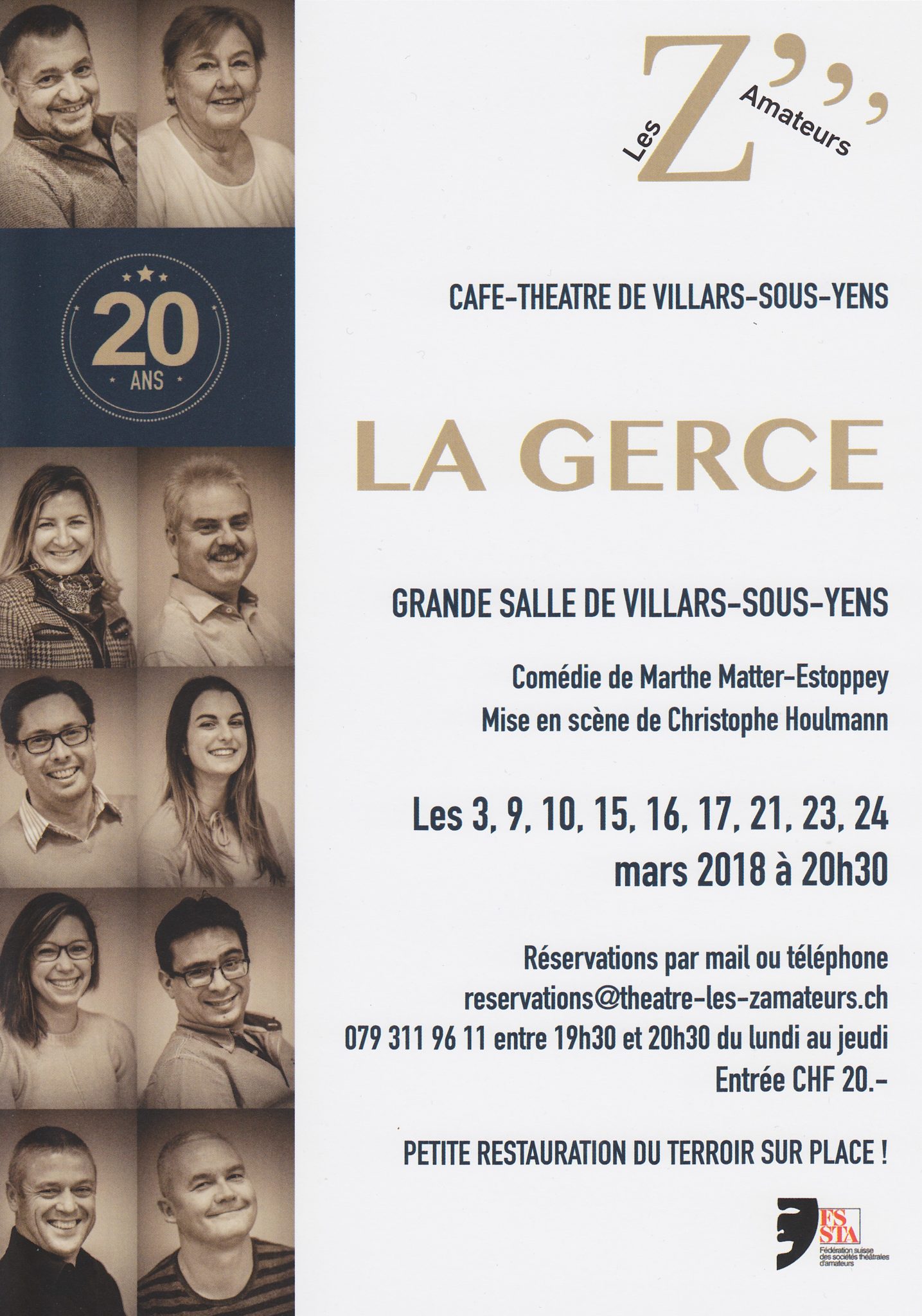 2018 La Gerce | Café-Théâtre de Villars-sous-Yens